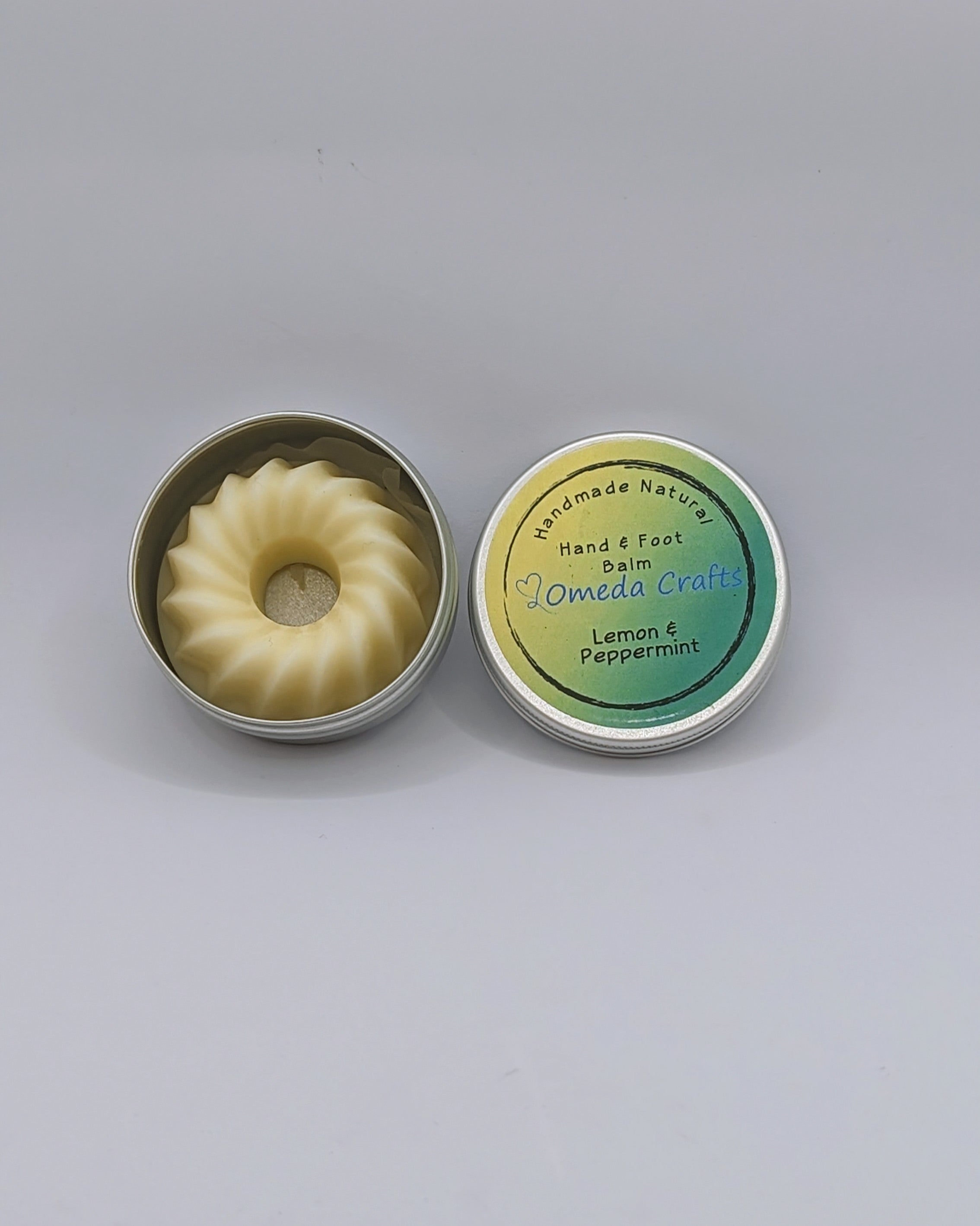 Hand & Foot Balm: Lemon & Peppermint | Omeda Crafts